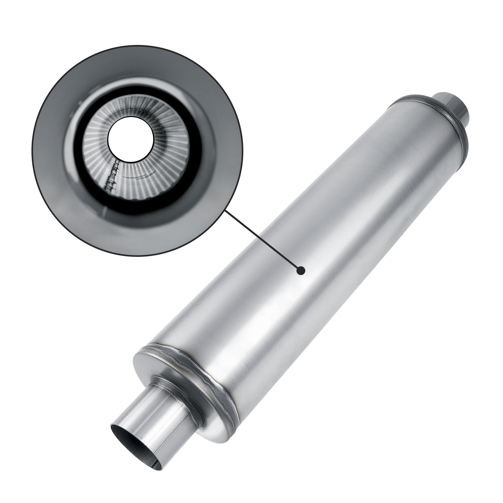 3" Turbo-Back 2016-2019 LWN 2.8L Duramax DPF Delete Race Pipe w/Muffler