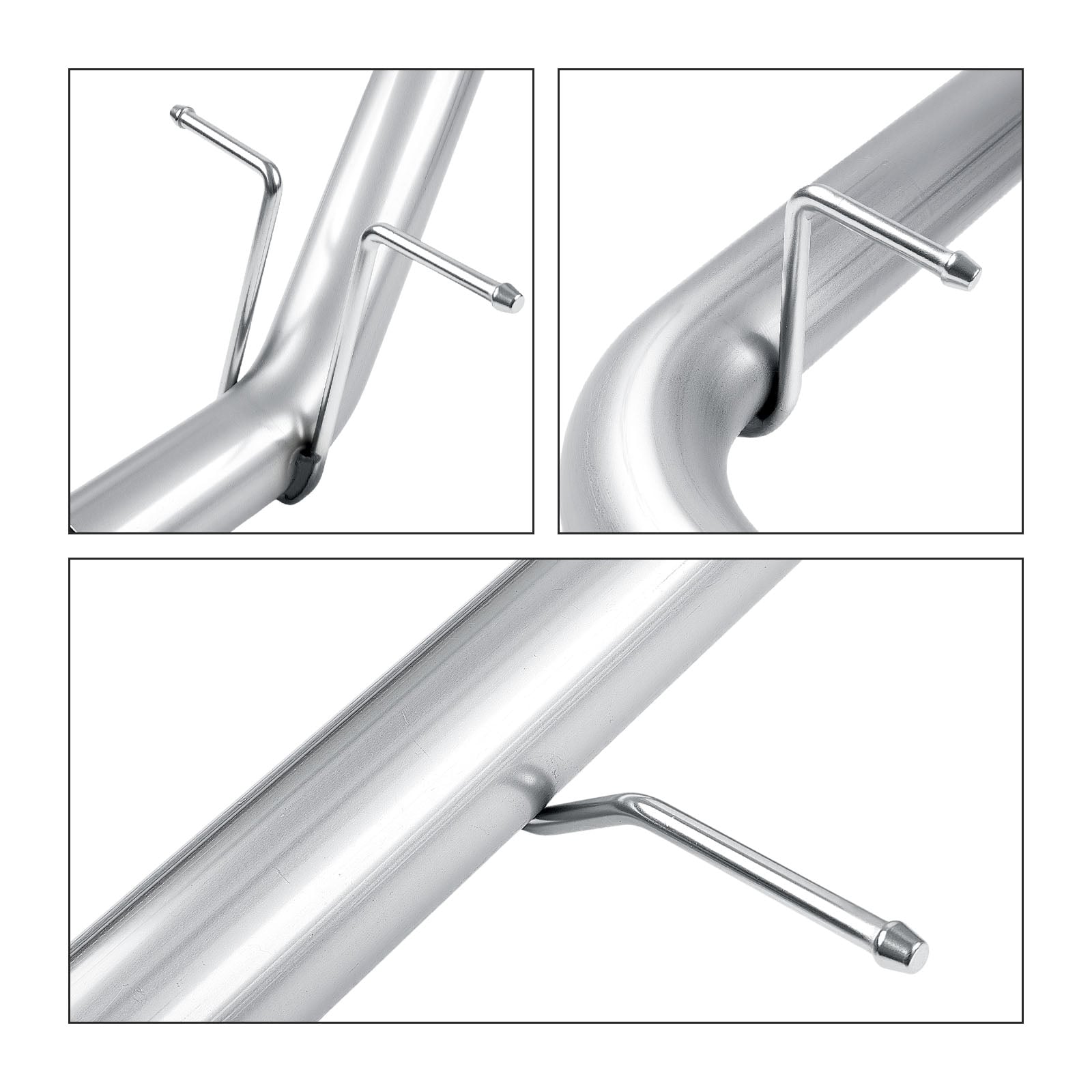 3" Turbo-Back 2016-2019 LWN 2.8L Duramax DPF Delete Race Pipe w/Muffler