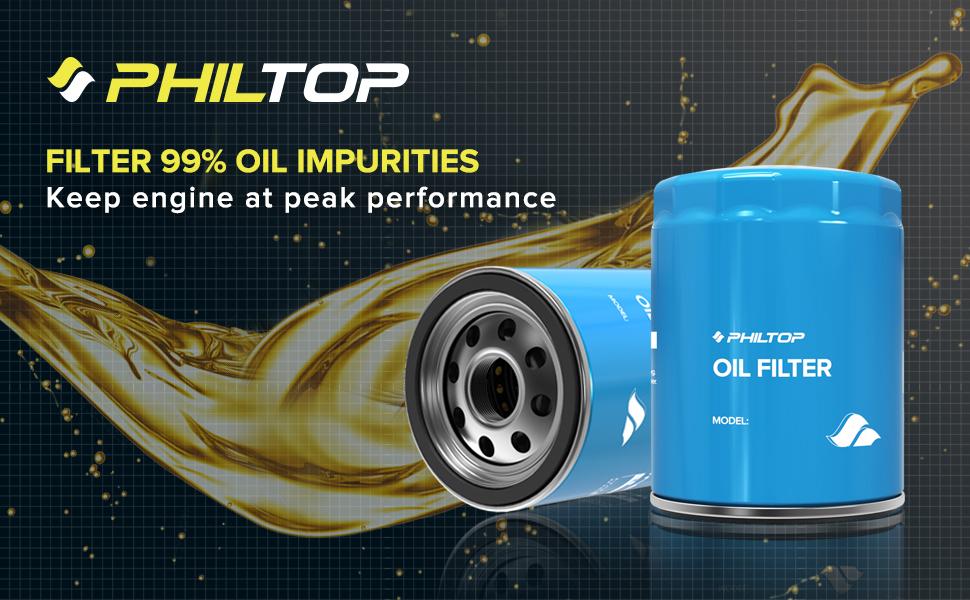 PHILTOP PH10575 Spin-On Engine Oil Filter